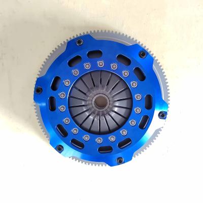 China Hochleistungs Twin Disc Toyota 2UR 3UR Rennkupplung 225 mm zu verkaufen