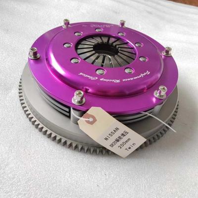 China Sagw 8.0'' Sr20det Twin Plates Racing Clutch Fit NISSAN SR20 Nissan Silvia S13 / S14 / S15 for sale