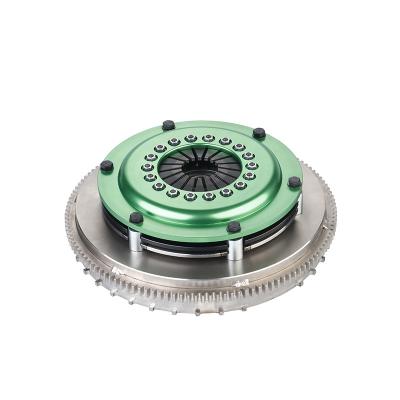 China Twin Disc Racing Clutch Kits gemaakt van 4140 staal fit Nissan Z35 24T 200mm Friction Plate Te koop