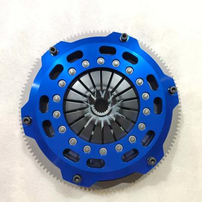 China Los equipos de embrague de carreras de acero con doble disco de 225 mm se ajustan a TOYOTA FA20 GT86/SUBARU BRZ en venta