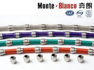 China Monte-Bianco Factory Diamond Wire Saw For Reinforced Concrete Cutting for sale