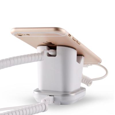 China Tenedor magnético plástico de la alarma del teléfono del ASISTENTE de las tiendas de la seguridad del hurto de carga del soporte anti elegante del escritorio en venta