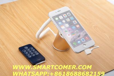 China Tenedores de la seguridad del teléfono celular de las tiendas móviles del ASISTENTE con los sistemas de alarma para las tiendas digitales móviles en venta