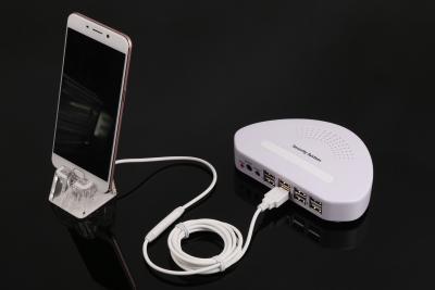 China La exhibición de acrílico del teléfono celular del antilost del ASISTENTE acorcheta sistemas de alarma de la seguridad en venta