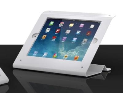 China COMER secure lock tablet counter-top display mounting 360 degree rotating tablet stands for digital retail stores for sale