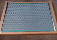 China 2000 Hook Strip Flat Shale Shaker Screen with API 20-325 Mesh Count for sale
