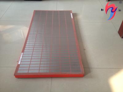 China Tipo de marco industrial pantalla de la coctelera de la pizarra, tamiz vibratorio flúido de la perforación petrolífera en venta