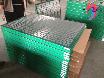 China Pantalla sólida de la coctelera de Kemtron del control, malla del tamiz vibratorio del aceite del marco metálico en venta