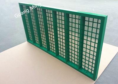 Cina Colore verde 585x1165mm dello schermo api 200 dell'agitatore dello scisto della pagina del metallo di MI Swaco in vendita