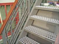 China American Perf O Grip Grating , Galvanized Perforated Walkway Grating for sale