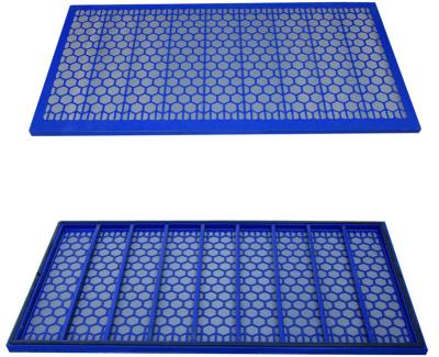 China Steel Frame Brandt Shaker Screens For Oilfield & Gas Drilling 1250 X 635 mm for sale