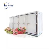 China Solar Power Containerized Cold Room Refrigeration Unit Panel With Movable for sale