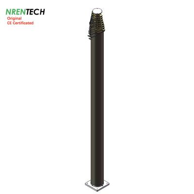 China 30 m mastro telescópico pneumático trancável 300 kg cargas úteis 5,5 m altura fechada-para antena à venda