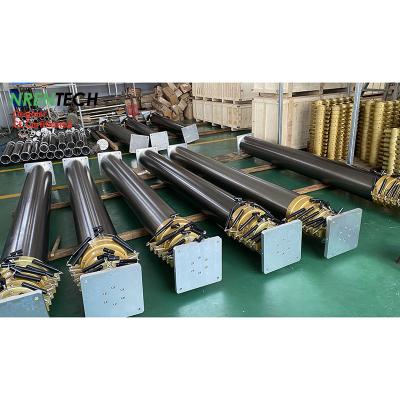 China 30 m mastro telescópico pneumático trancável 300 kg cargas úteis 5,5 m altura fechada-para antena à venda