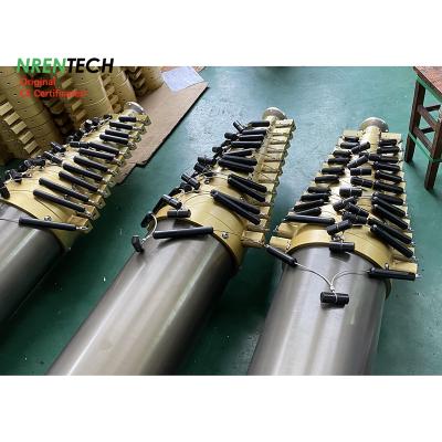 China 30 m mastro telescópico pneumático trancável 300 kg cargas úteis 5,5 m altura fechada-para antena à venda