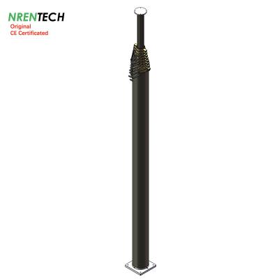 China 30 m verriegelbarer pneumatischer Teleskopmast 300 kg Nutzlast 5,5 m geschlossene Antennenhöhe zu verkaufen
