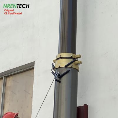 China 30 m verriegelbarer pneumatischer Teleskopmast 300 kg Nutzlast 5,5 m geschlossene Antennenhöhe zu verkaufen