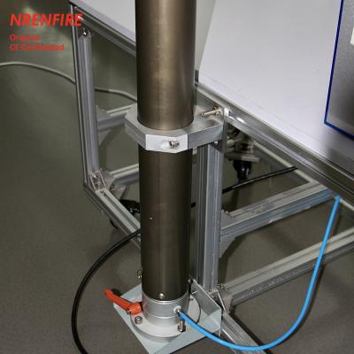 China 4.6m pneumatic telescopic mast light tower-inside wires-4x60W LED-remote control-for mobile light tower or solar tower en venta