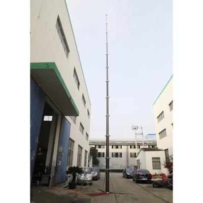 China 12 m verriegelbarer pneumatischer Teleskopmast 300 kg Nutzlast zu verkaufen