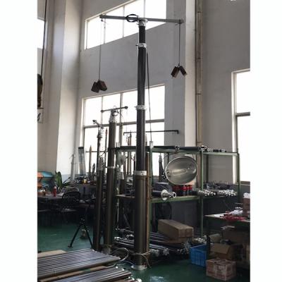 China 6m telescopic mast for mobile security vehicle/ video tower trailer/solar CCTV trailer/mobile CCTV vehicle for sale