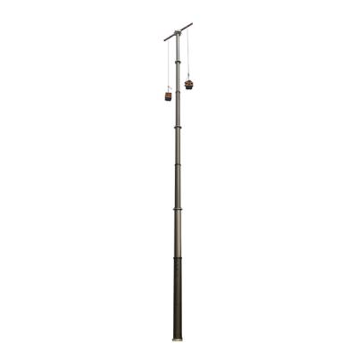 China 25m Lockable Pneumatic Telescoping Mast 200kg payloads NR4200-25000-200L for mobile telecom tower for sale