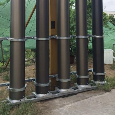 China Mastro telescópico neumático de 25 m con bloqueo cargas útiles de 200 kg NR4200-25000-200L para torre de telecomunicaciones móviles en venta