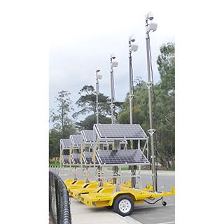 China pneumatic telescopic mast for mobile CCTV system 4.5m height telescoping mast for sale