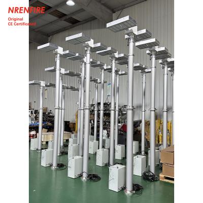 China Torre de mastro de luz telescópica pneumática de 6 m para veículos de bombeiros à venda