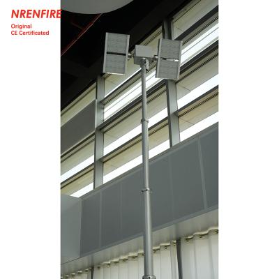 China Torre de mastro de luz de telescópio pneumático móvel de 6 m para veículos de bombeiros à venda