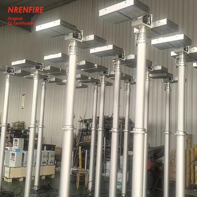 China Torre de mastro de luz telescópico pneumático de 6m para caminhão de bombeiros - unidade pan-tilt - controle remoto à venda