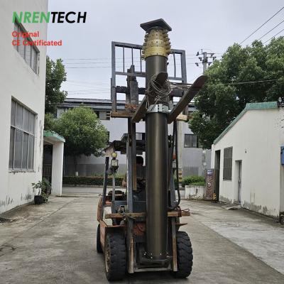 China 15m Pneumatic Telescopic Mast 3.3m closed height, 350kg payload for sale