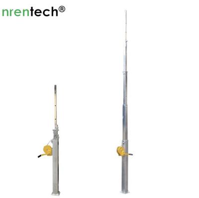 China 8m galvanized crank telescopic mast- NR-G2200-8000 for sale