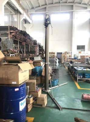 China 15m tripé suportar mastro telescópico pneumático 50kg cargas úteis-NR-3300-15000-50L-2m a 30m mastro disponível à venda