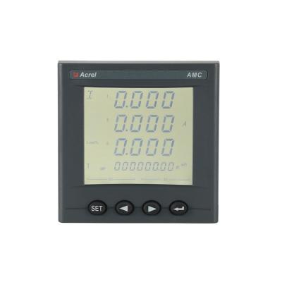 China ACREL new desig three phase analog Energy Meter AMC96L-E4/KC Panel size 96*96mm Black color, square shape for sale