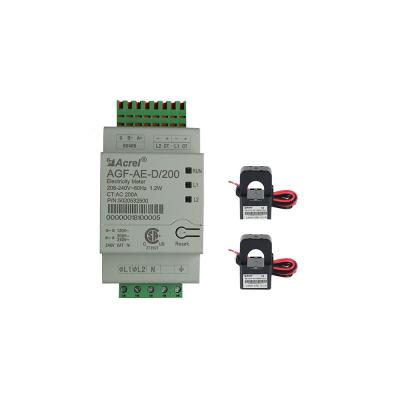 China Acrel AGF-AE-D/200 solar grid system accuracy class 0.2 solar energy meter for sale