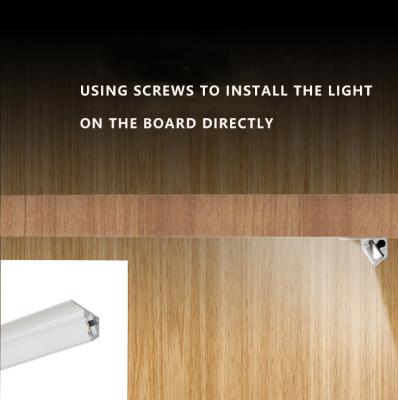 China Led Wardrobe Lights With Sensor Aluminum Wardrobe LED Light Strip With Adjustable Color Temperature for sale