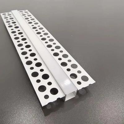 Cina Profili di alluminio anodizzante per strisce a led canale di alluminio a led intonacato in vendita