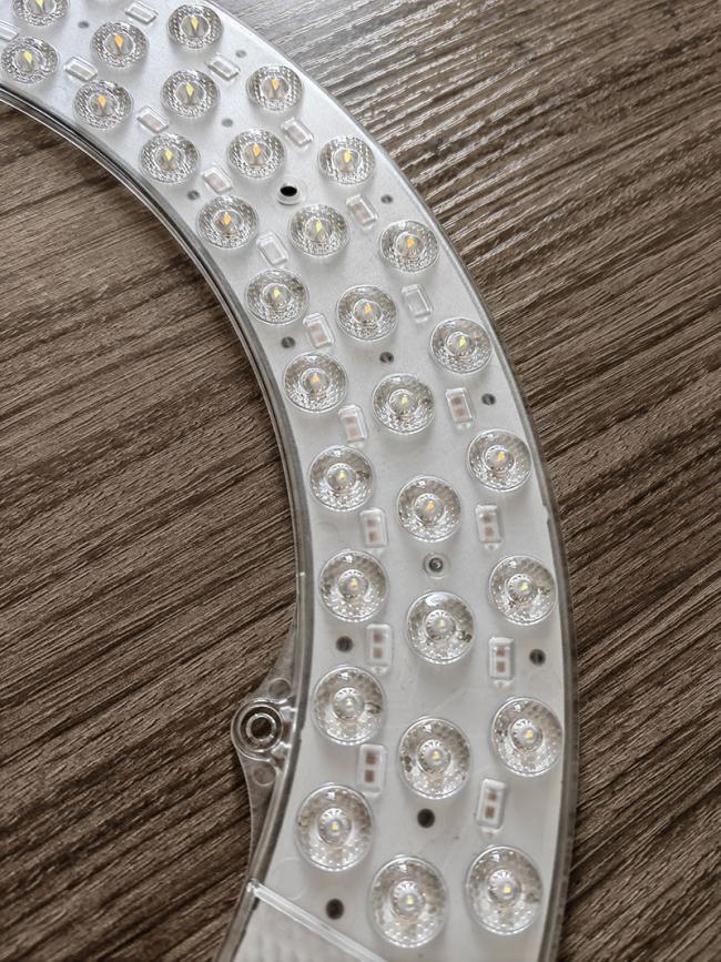 LED panel module installation example