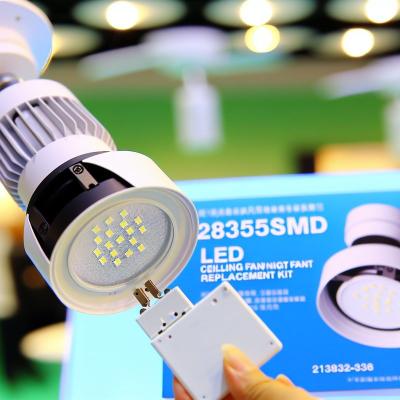 중국 INGAN 2835SMD LED 천장 선풍기 조명 교체 키트 - 1200 루멘 판매용