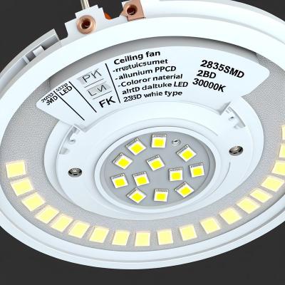 중국 2835SMD LED 천장 선풍기 조명 교체 - 3000K 알루미늄 PCB 에너지 스타 인증 판매용