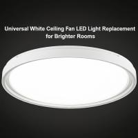 China Universal White Ceiling Fan LED Light Replacement for Brighter Rooms for sale