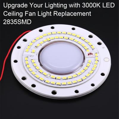 China Mejora tu iluminación con el reemplazo de luz de ventilador de techo LED 3000K 2835SMD en venta
