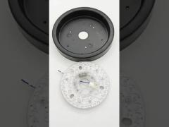 Dia125mm Round Pcb Board 4.9' 'LED Retrofit Light Kit 22W Color 3000K/4500K/6000K CRI90 Para o revestimento de painel de luz do ventilador de teto PCB, Kit de retrofit de LED de luz de teto,120V 2200LM,