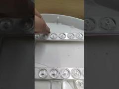 Verlichtingsapparaat SMD LED PCB-module 120V 3/5CCT Vervangende ronde lens LED-lichtmodule voor plafondpaneel