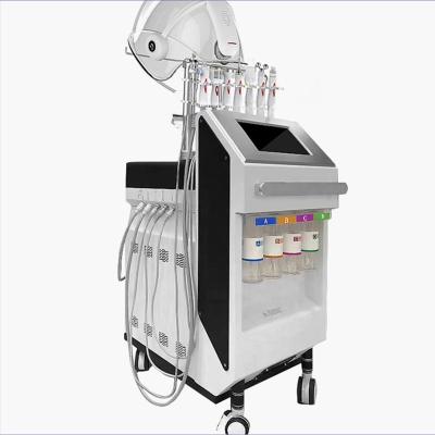 China Hydrofacial H2 O2 Aqua Peel Water Dermabrasion Hydra Facial Face Skin Rejuvenation With LED Oxygen Mask for sale