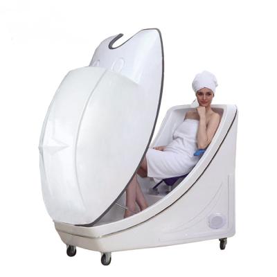 China Portable Aroma Spa Capsule Sitting Type Ozone  Sauna Steam SPA Cabin Best Price for sale