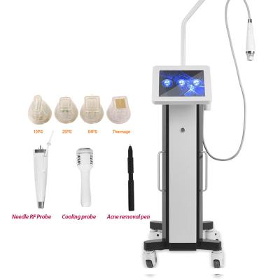 China Tummy tuck scars Acne Scars Reduction Wrinkle Removal Needles RF Microneedle Radio Frequency 3 In 1 New In 2019 for sale
