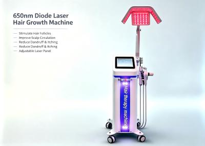 China Multi Functional Laser Hair Regrowth  Beauty Machine Combining Hair Detection Laser Growth High Frequency Therapy and BIO Scalp Massage in One Device for sale