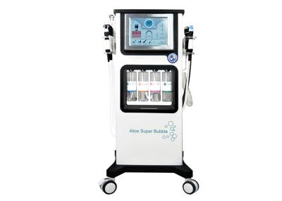 China 7 In 1 Hydro Facial Dermabrasion Skin Care Machine Hydra Oxygene Super Facial Oxgyen Therapy Triple Rf Skin Tighten for sale