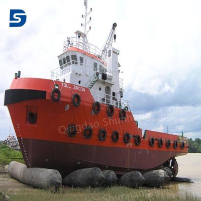 China 0.05MPa-0.08MPa Ship Rubber Inflatable Airbag With Six To Ten Years Lifespan ISO14409 Certified for sale